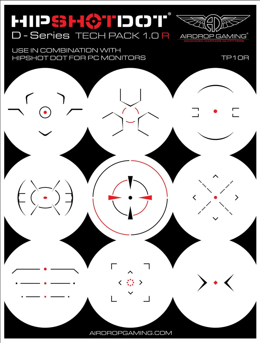 Crosshair Sticker For TV - Video Game Crosshairs Get You Better At FPS ...